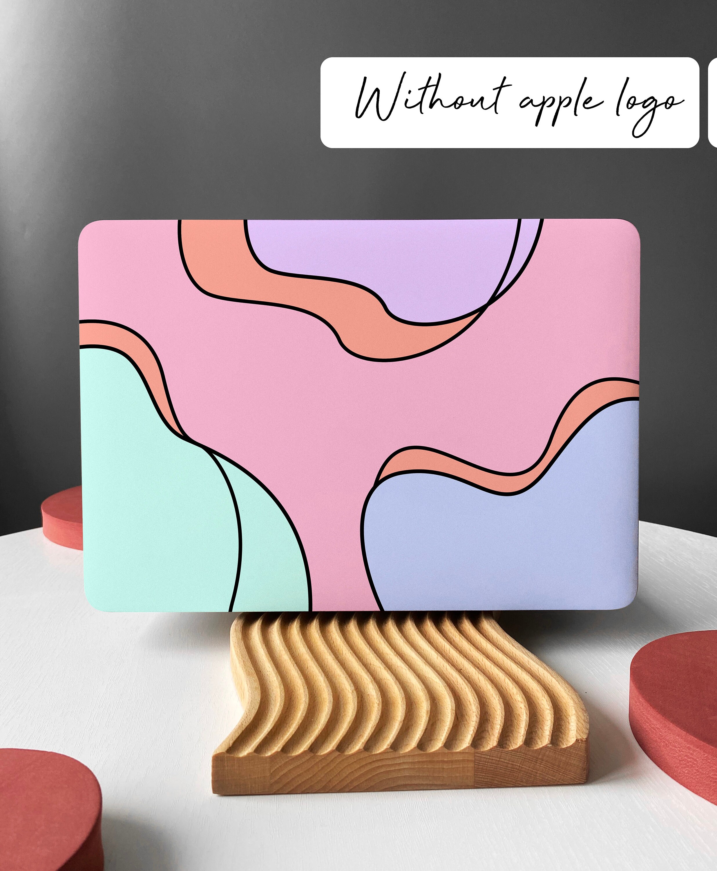 Bright Colors Irregular Patterns Shell Hard Case Cover for - Etsy