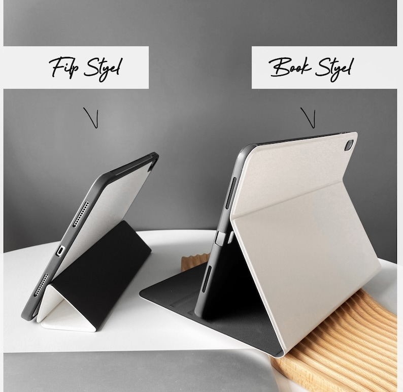 Desert Line Sun iPad Book Cover Personalised iPad 9.7 10.2 Pro 11 10.5 ...