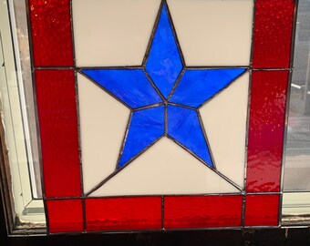 Blue Star Mom Suncatcher - Etsy