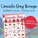 Canada Day Bingo, Bingo Cards Printable, Independence Day Game, Bingo ...