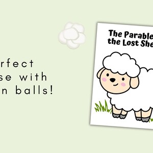 Parable of the Lost Sheep Craft, Sunday School Craft Printable ...