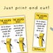 The Golden Rule Bookmark, Bible Bookmark, Sunday School Printables ...
