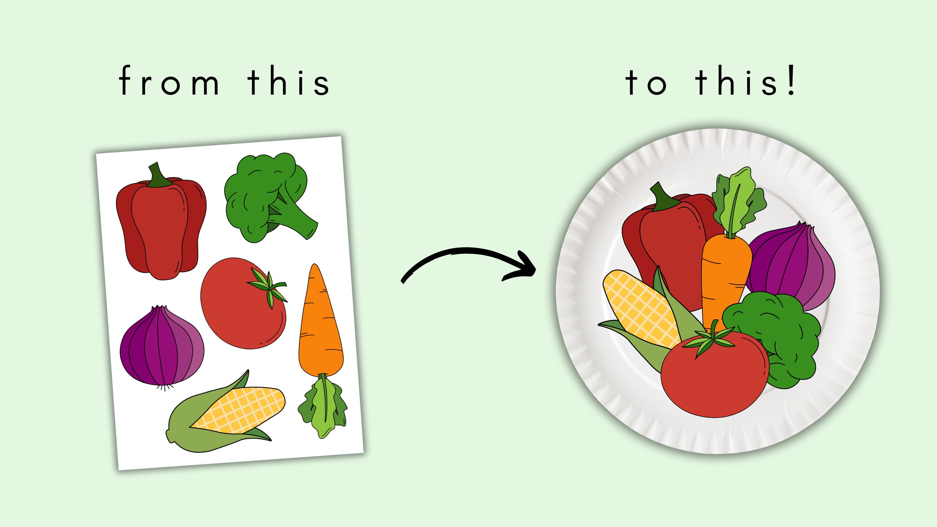 Daniel Refuses the King's Food Craft, Sunday School Craft Printable ...