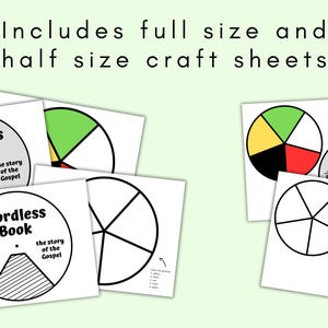 Wordless Book Craft, Spinner Wheel Craft, Colors of Salvation ...