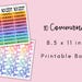 10 Commandments Bookmark, Bible Bookmark, Sunday School Printables ...
