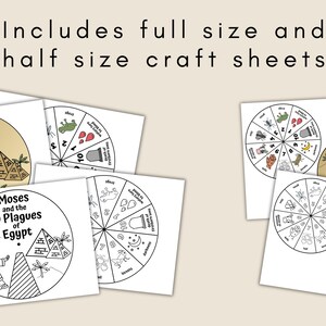 10 Plagues of Egypt, Spinner Wheel Craft, Christian Crafts, Crafts for ...