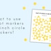 Gods Promise to Abraham Kids Crafts, God's Promise to Abraham, Do A Dot ...