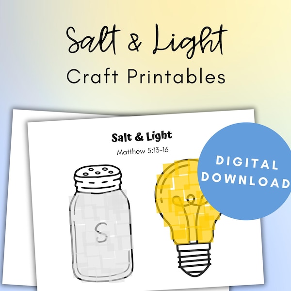 Salt and Light - Etsy
