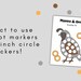 Manna and Quail Kids Craft, Exodus Coloring Sheets, Dot Marker Coloring ...