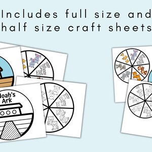 Noah's Ark Craft, Spinner Wheel Craft, Christian Crafts, Crafts for ...