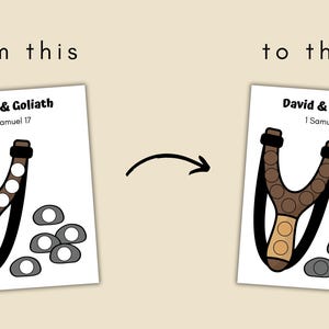 David and Goliath Dot Dot Sheet, David and Goliath Crafts, Dot Marker ...
