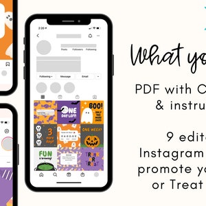 Instagram Canva Template, Trunk or Treat, Editable, Digital Download ...