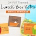 Fall Lunch Box Notes, Lunch Box Jokes, Printable, Lunch Box Notes for ...