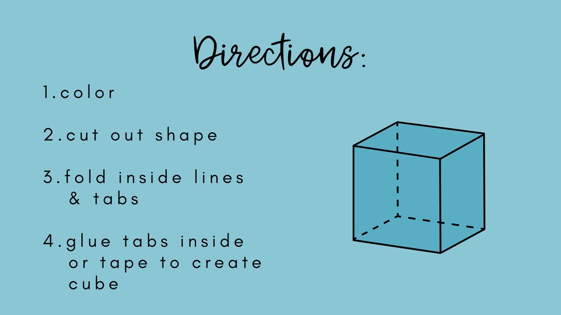 Days of Creation Cube, Christian Crafts, Crafts for Kids Printable ...