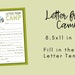 Letter From Camp, Camp Letters Fill in Blank, Summer Camp Notes, Sleep ...