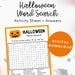 Halloween Word Search, Halloween Activity Sheets, Kids Printable ...