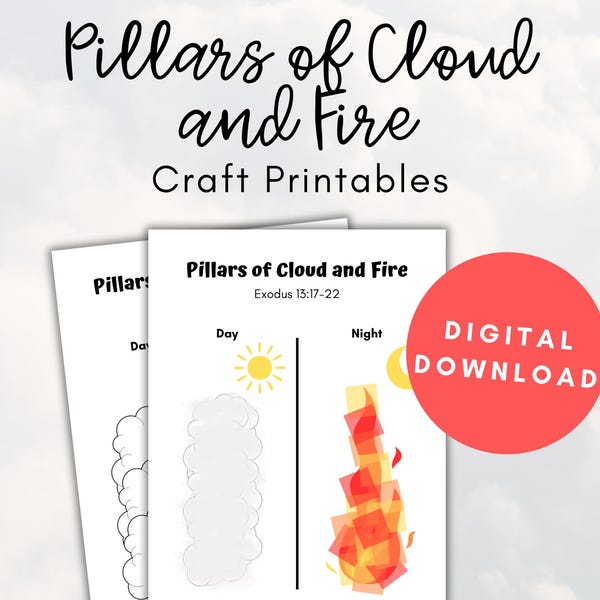 Bible Pillar of Fire - Etsy