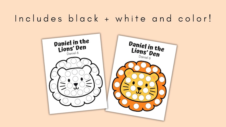 Daniel in the Lions Den Craft, Daniel in the Lions Den Coloring, Do A ...