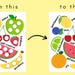 Fruit of the Spirit Craft, Fruit of the Spirit Lesson for Kids, Dot ...