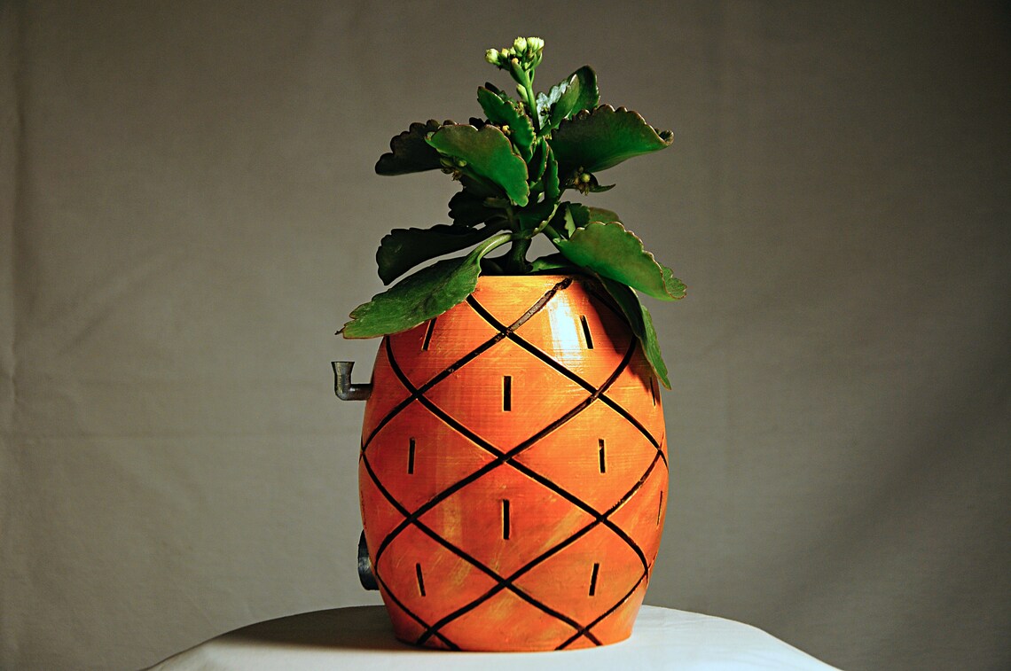 Spongebob House Planter - Etsy