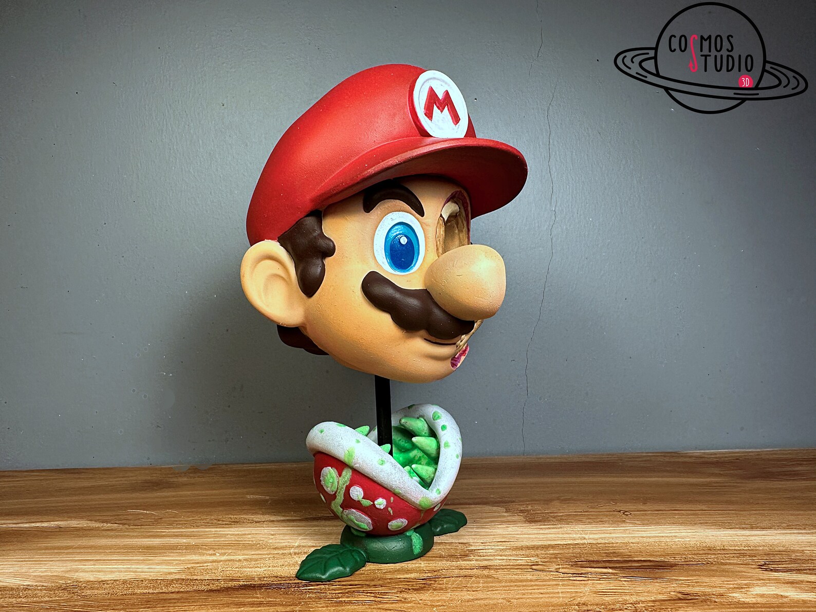 Zombie Mario Tabletop Figure Super Mario Bros Figure - Etsy