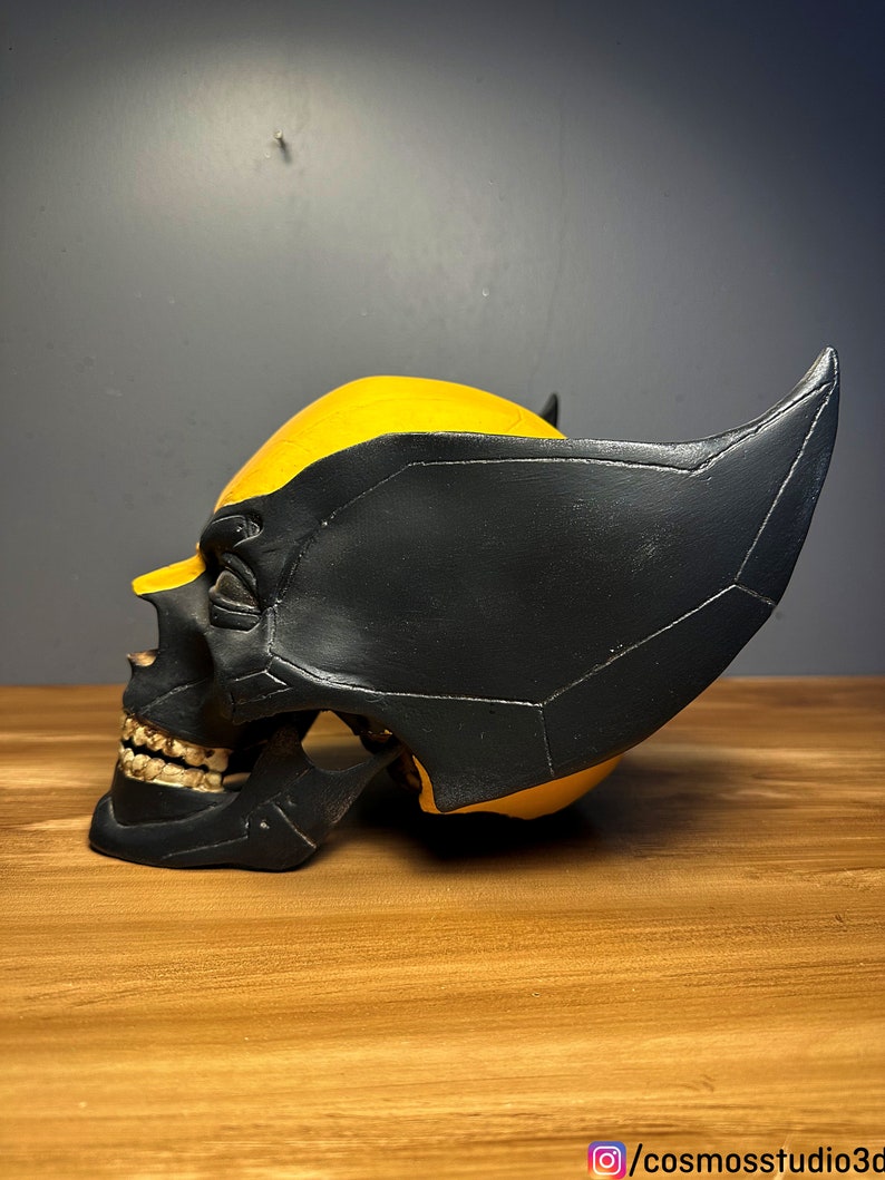 Wolverine Skull Marvel Comics James Logan Howlett - Etsy