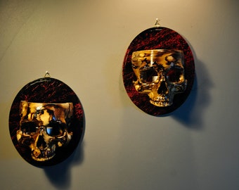 Skull Wall Sconce | Etsy