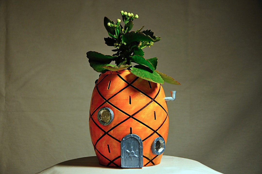 Spongebob House Planter - Etsy