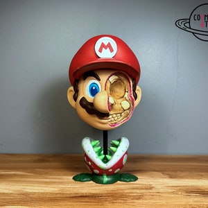 Zombie Mario Tabletop Figure Super Mario Bros Figure - Etsy