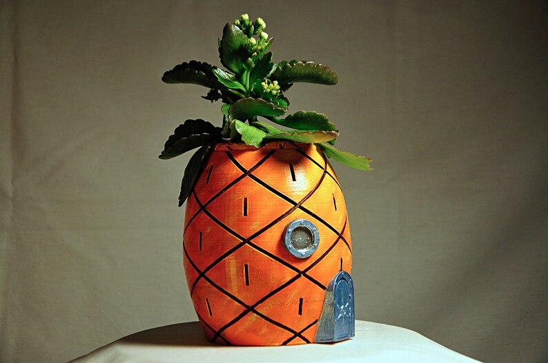 Spongebob House Planter - Etsy