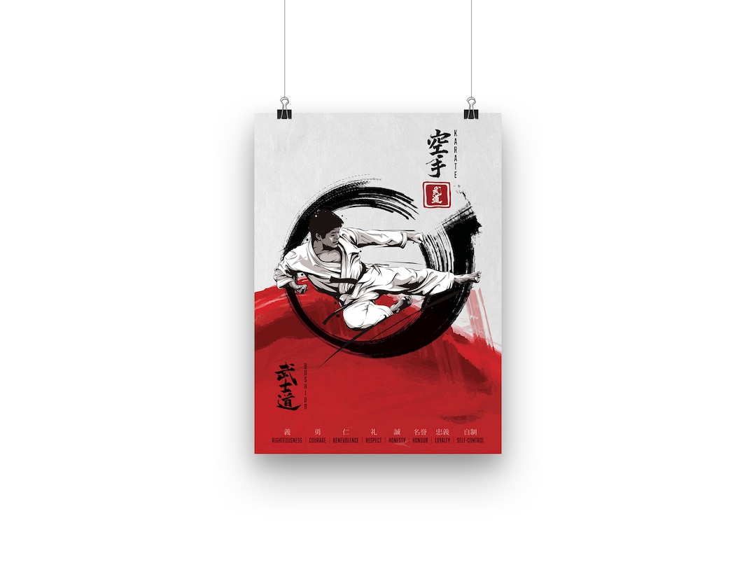 Karate Poster 2 Series 1 Art Poster Decor - Etsy