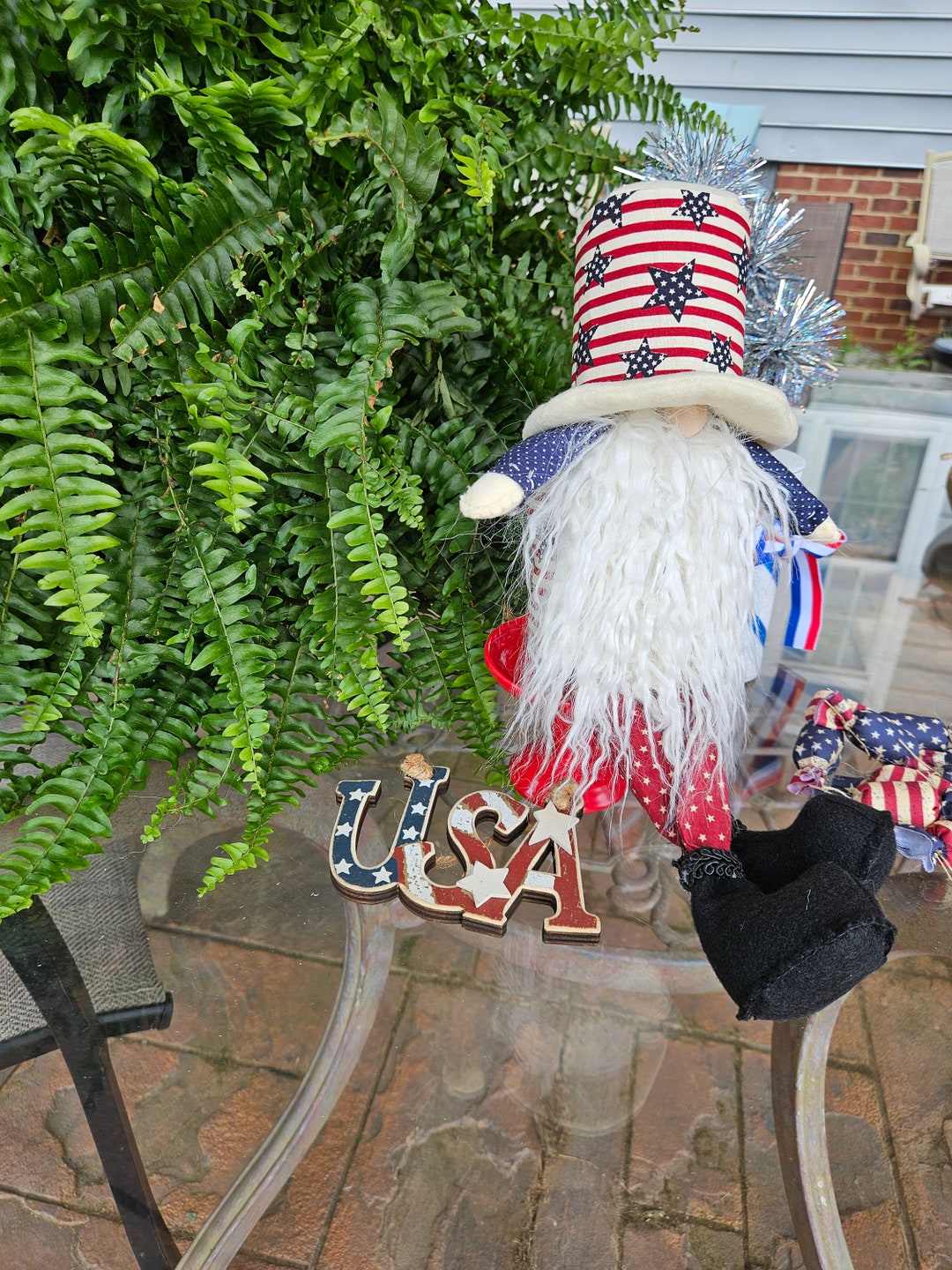Patriotic Gnome, Memorial Day, Labor Day, July 4th, President's Day ...