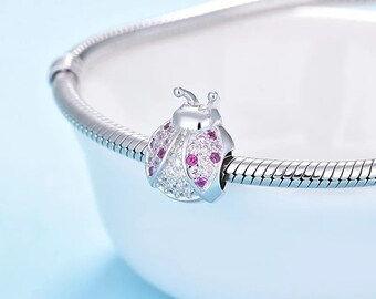 Pandora Ladybug Charm | Etsy