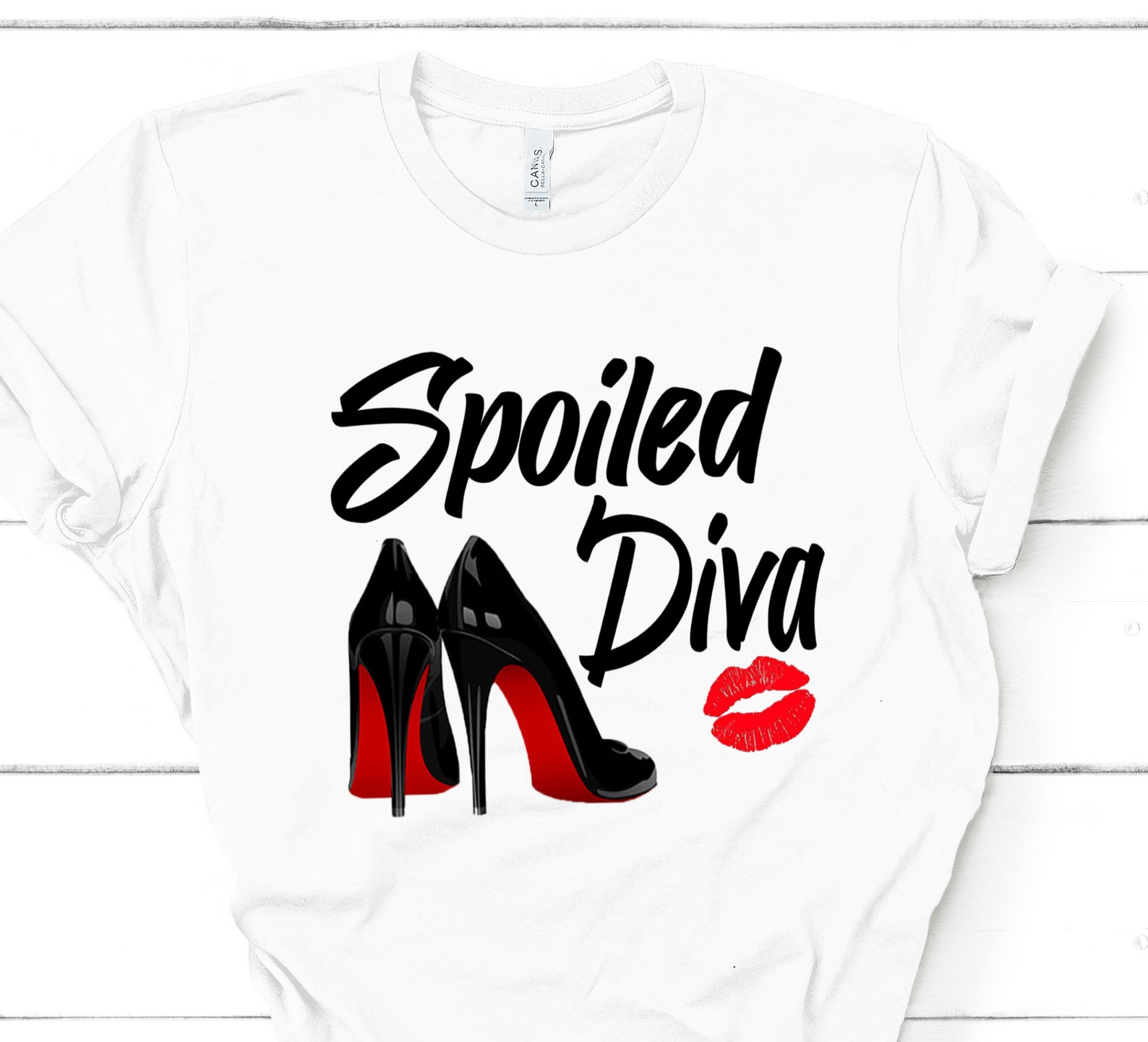 Spoiled Diva Svg Cut File Cricut Silhouette Cut Files Spoiled Wife