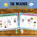 Weather Toddler Activities, Weather Busy Bider, Toddler Busy Book ...