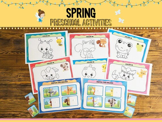 Printable Toddler Busy Book Learning Binder Pages Preschool | Etsy