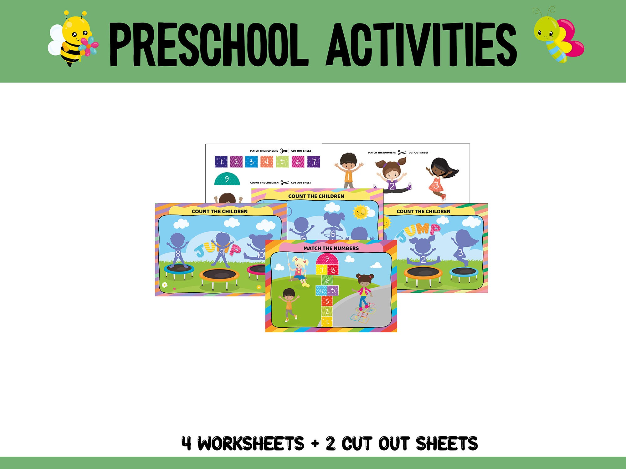 Numbers 1-10 Printable, Toddler Learning Binder, Toddler Busy Book ...