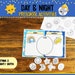 Day and Night Preschool Toddler Activities, Busy Binder,homeschool ...