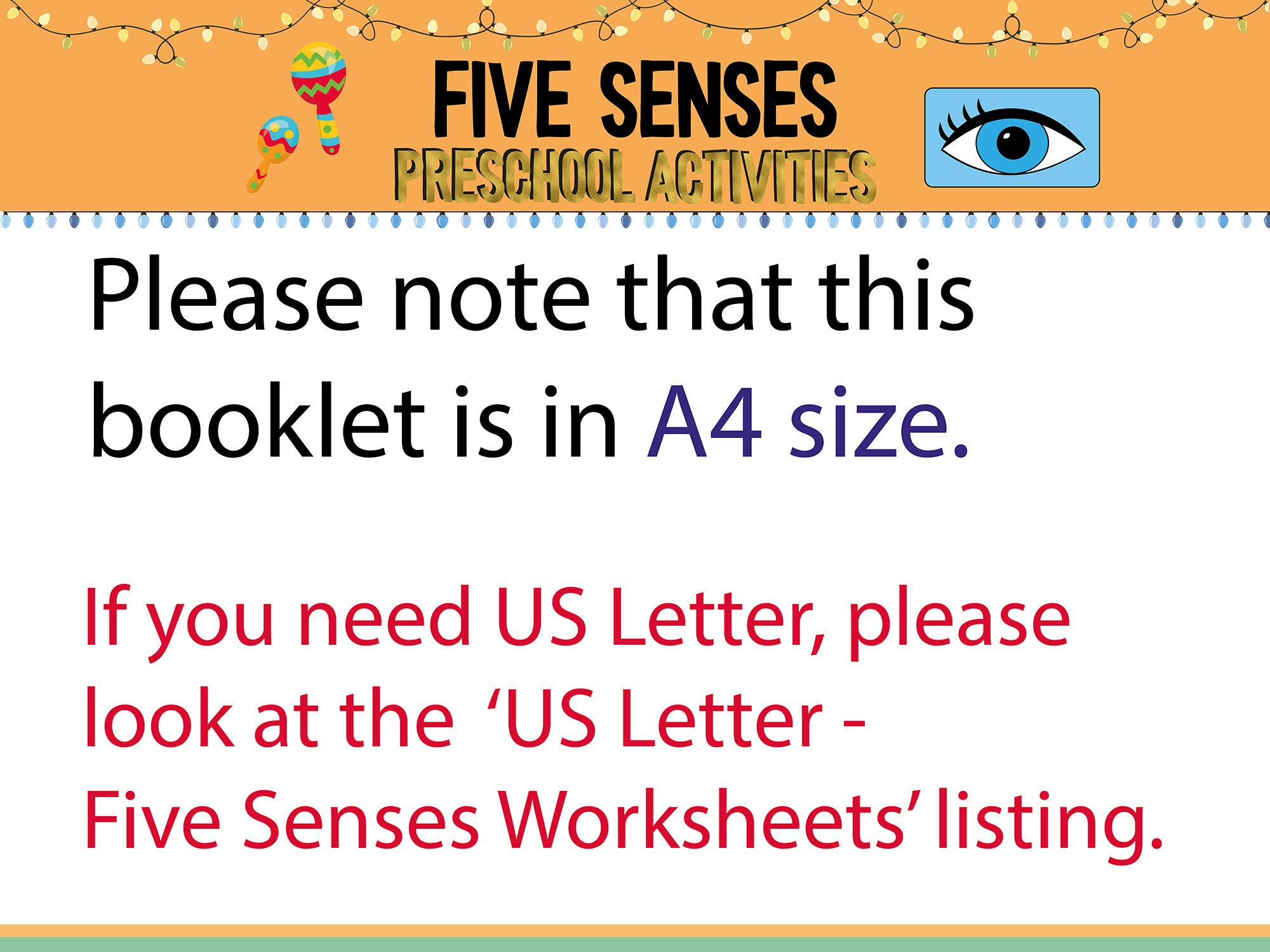 Five Senses Printable Preschool Printable Toddler Busy Book - Etsy