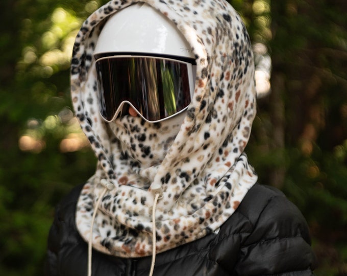 Animal Spot Hood, Ski Hood, Fleece Hood, Balaclava, Adventure Hood ...