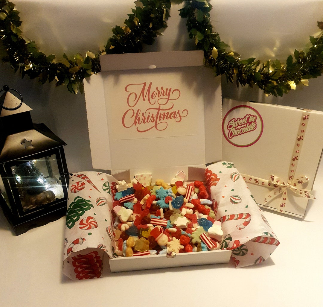 MASSIVE 1KG CHRISTMAS Sweet Box |pick and Mix | Great Xmas Gifts ...
