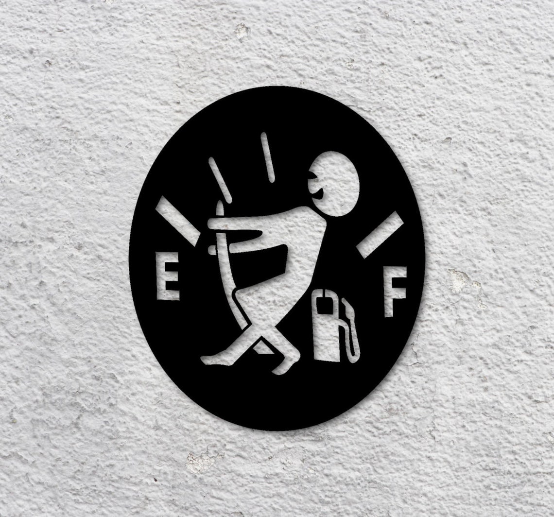 Laser Cut Gas Station Gasoline Sign Dxf and Svg Vector Files - Etsy