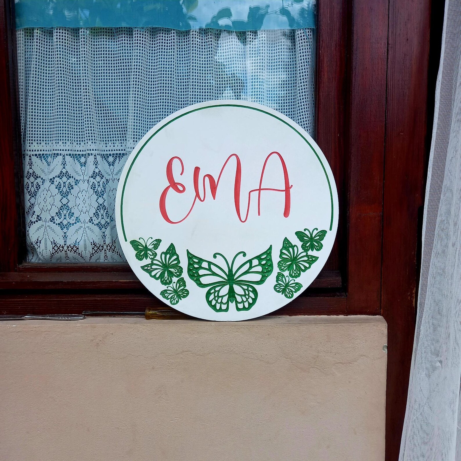 CNC Carve Name Sign for Kids Room, Dxf Vector File for Cnc Engrave in ...