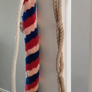 Red White Blue Striped Sally Rope Bell Pull - Etsy