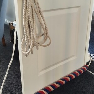 Red White Blue Striped Sally Rope Bell Pull - Etsy