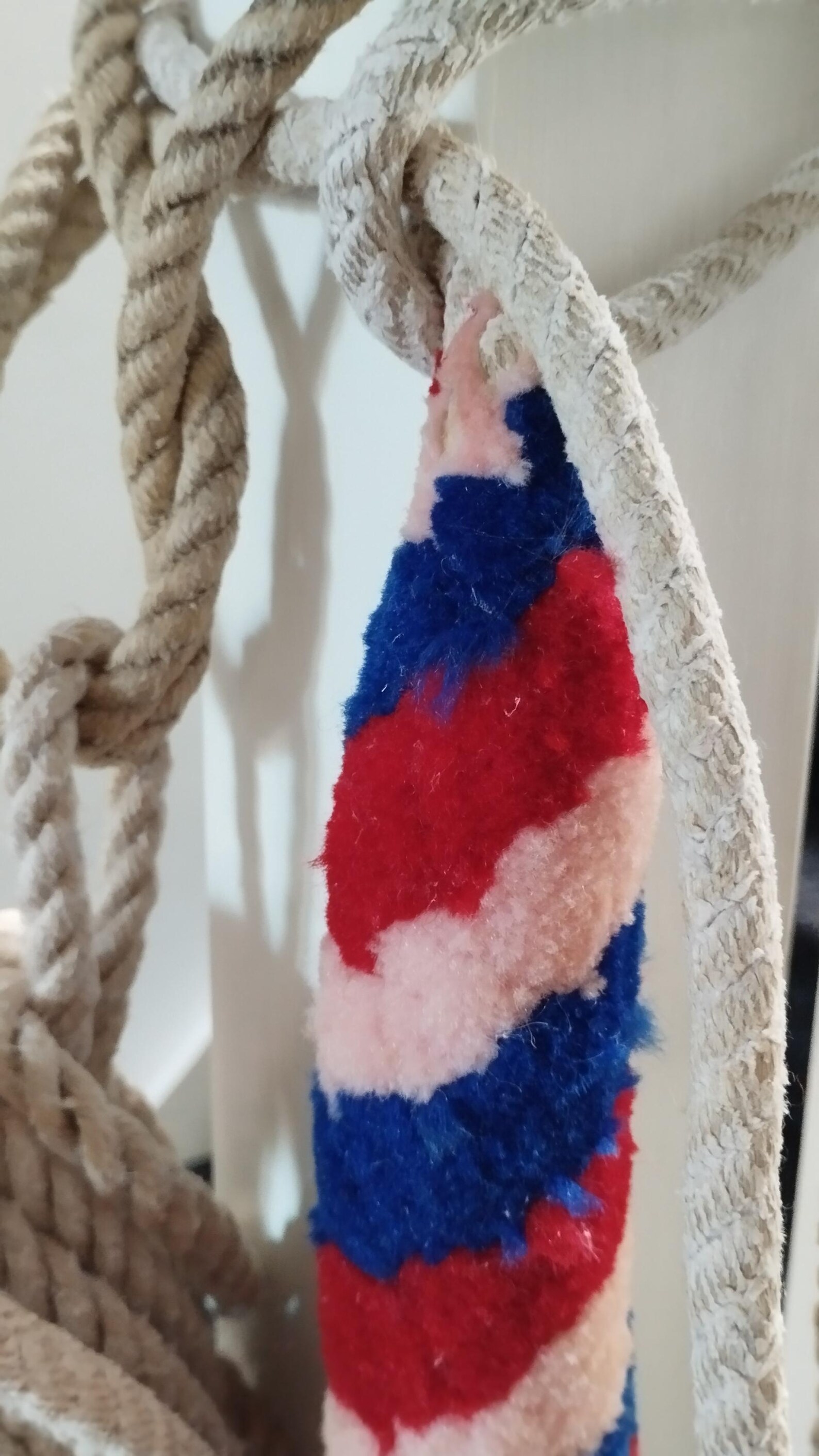 Red White Blue Striped Sally Rope Bell Pull - Etsy