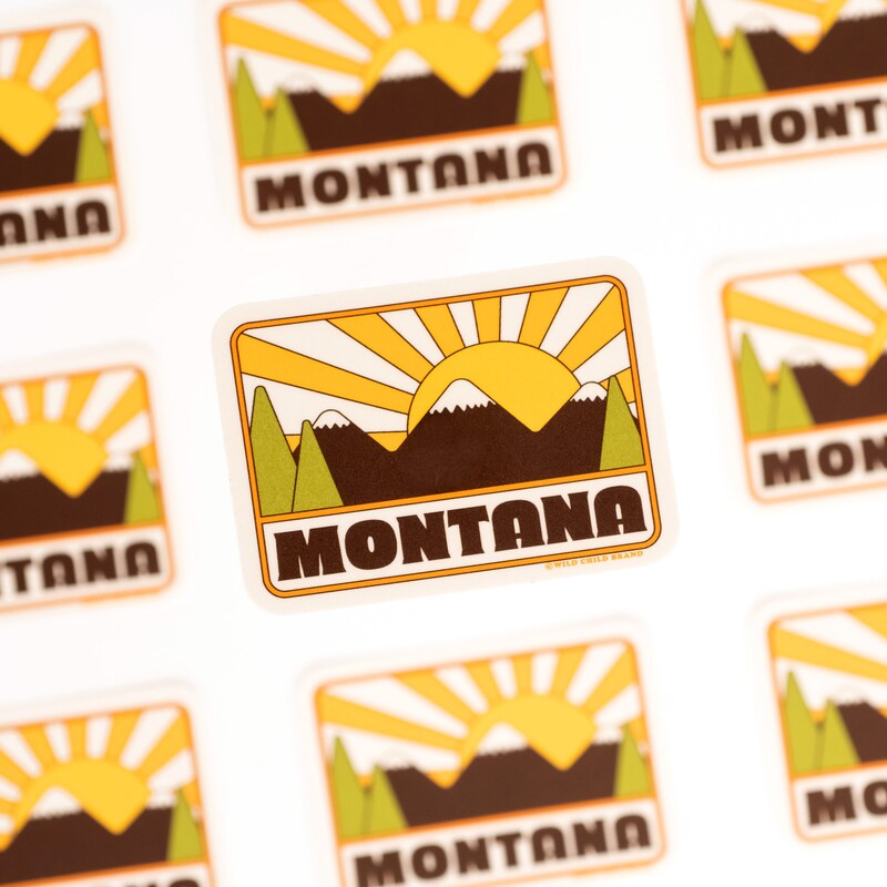 Montana Sticker - Etsy