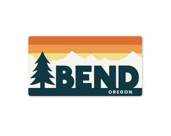 Bend Oregon Sticker - Etsy