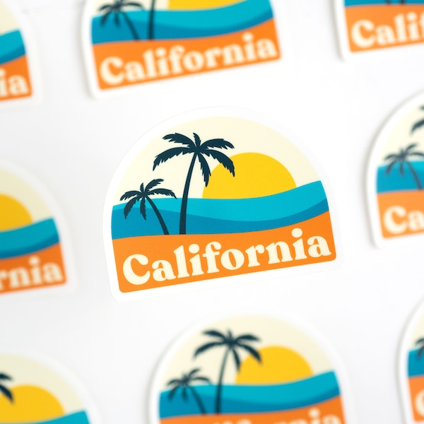 Santa Cruz Stickers - Etsy