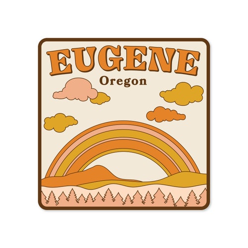 Eugene Oregon Vinyl Sticker / Ferry Street Bridge / Spencer | Etsy